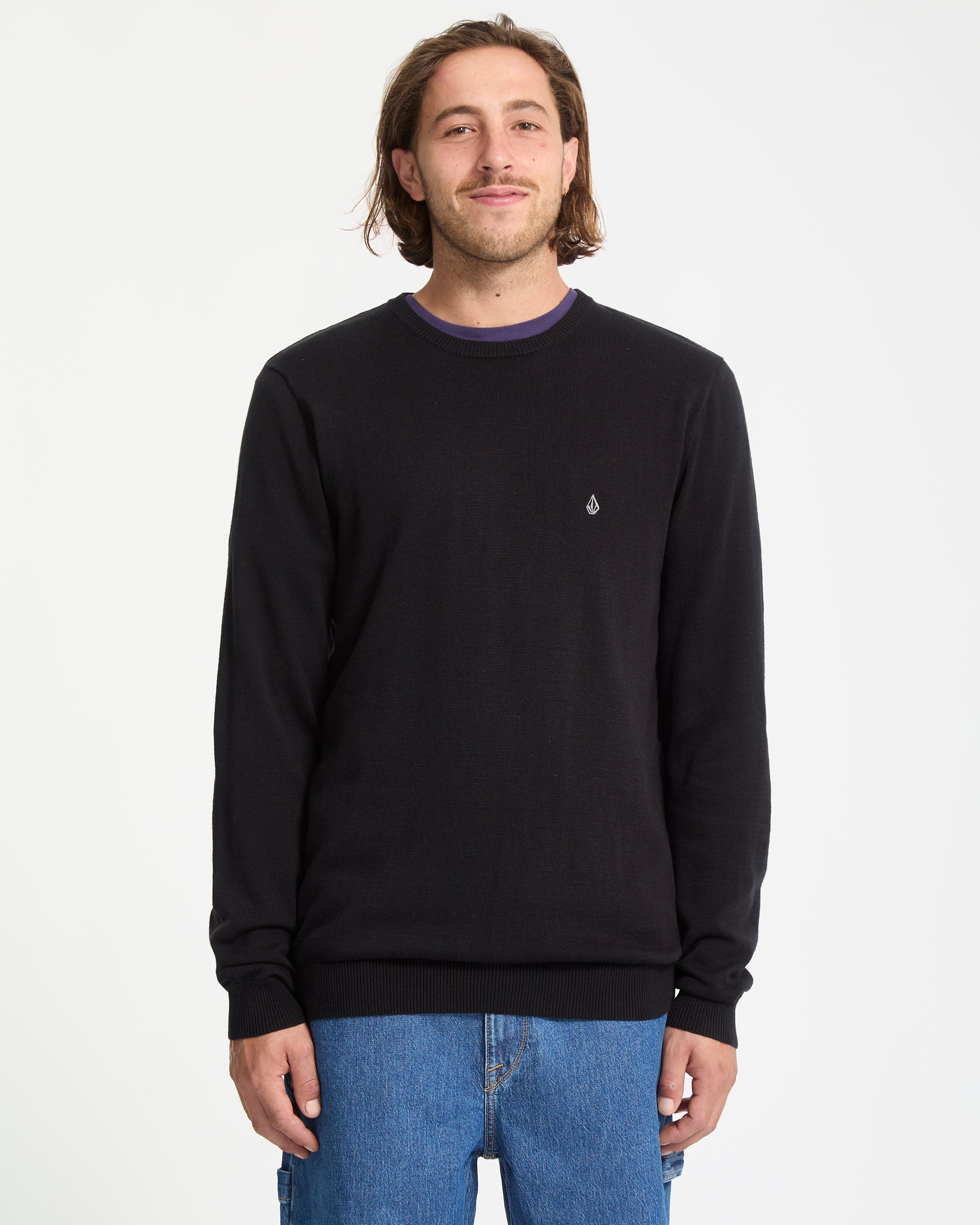 Uperstand Sweater - Black - Men - Volcom EU – Volcom Europe