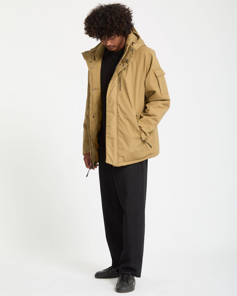 Stoke Stone II 10K Jacket - Ermine - Men - Volcom EU – Volcom Europe