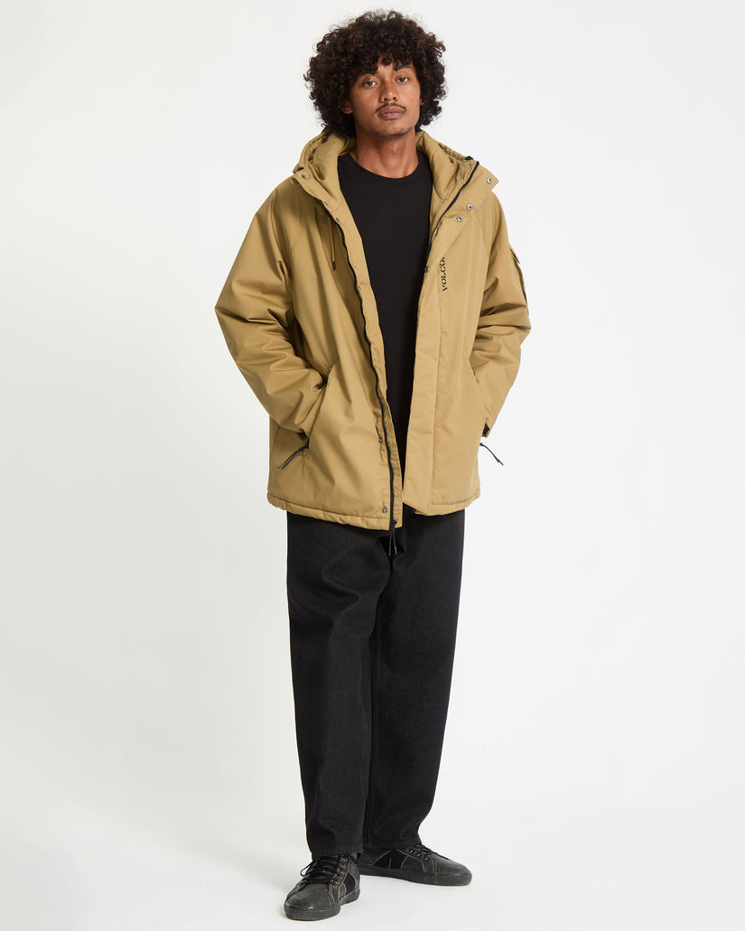 Stoke Stone II 10K Jacket - Ermine - Men - Volcom EU – Volcom Europe