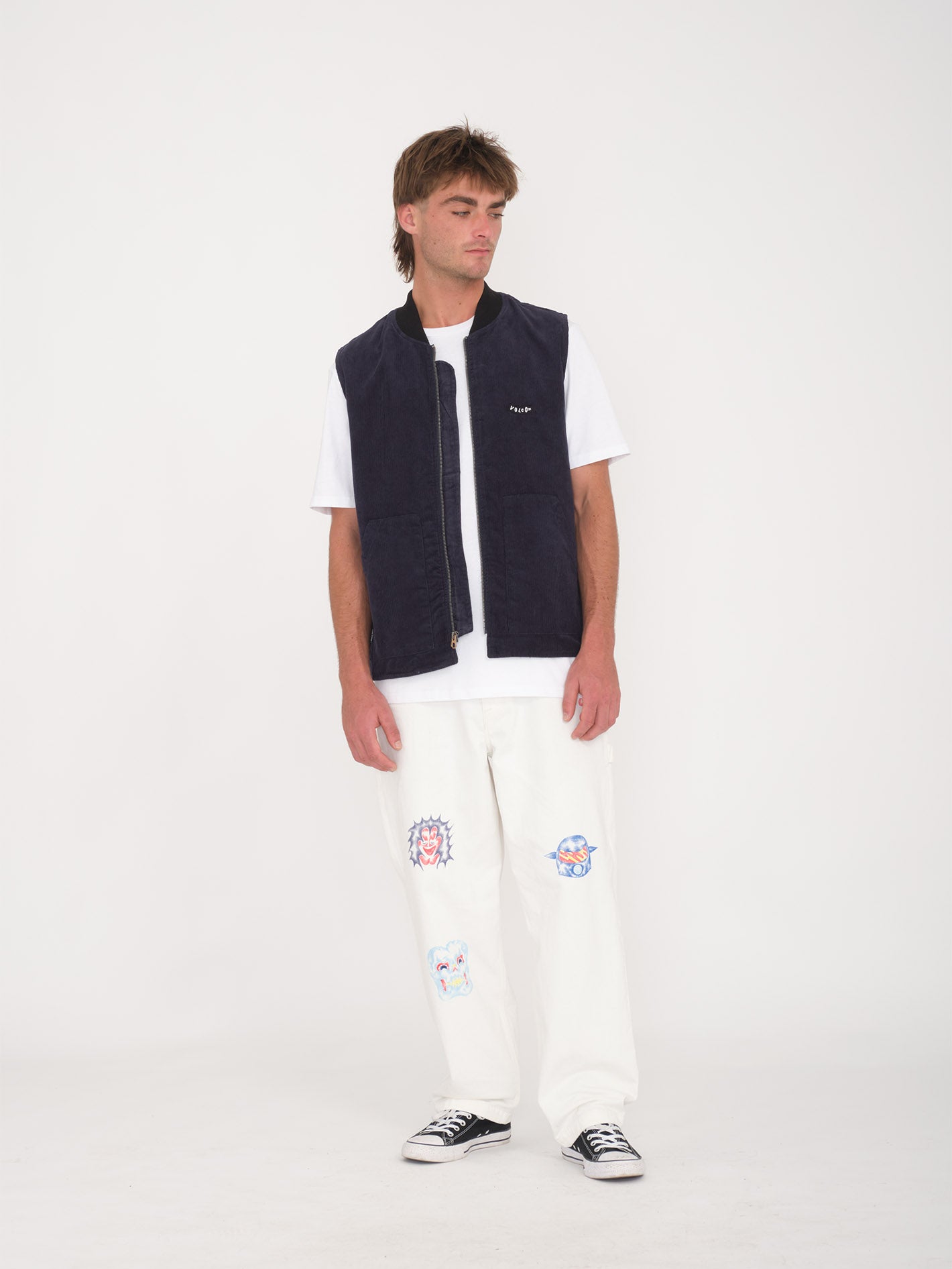V-Team Vest - NAVY - Men - Volcom EUROPE – Volcom Europe