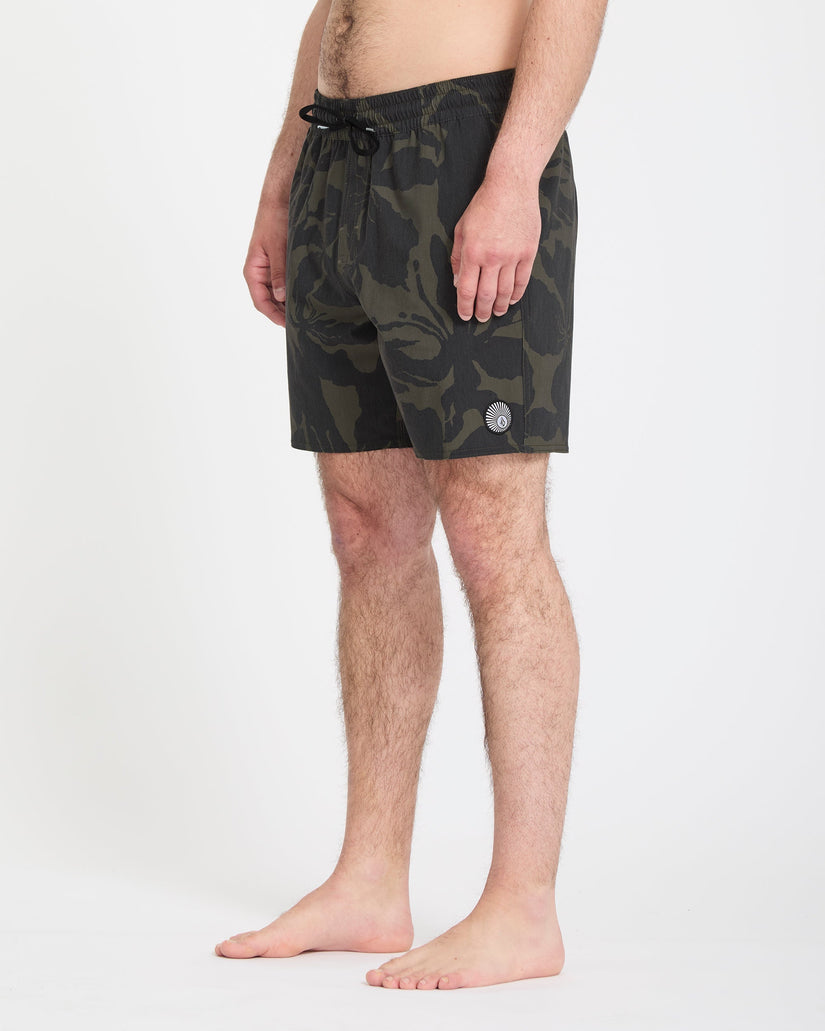 Psyche Cotton Trunk 17" Boardshort - Ivy - Men - Volcom EU – Volcom Europe