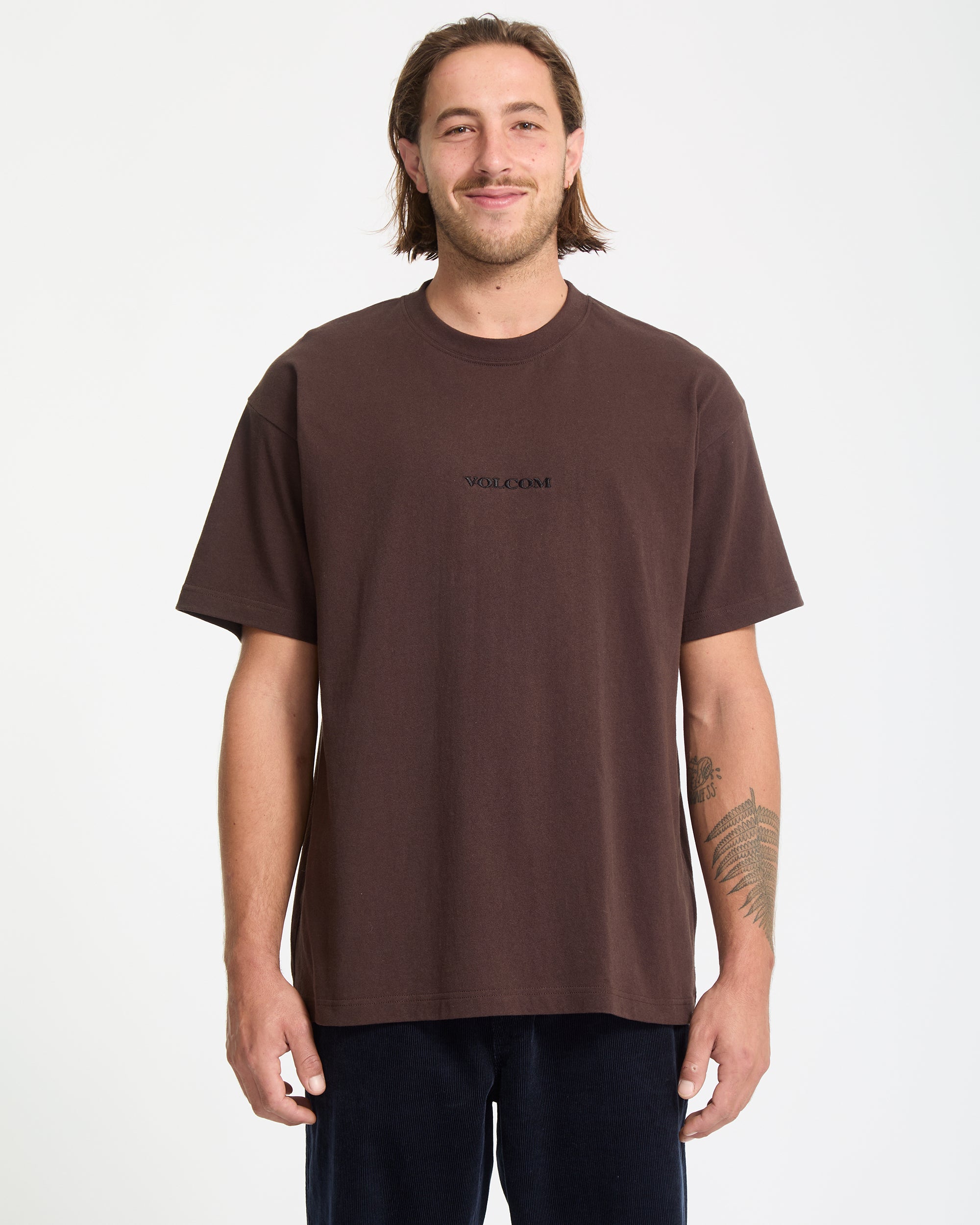 Volcom Stone T-Shirt - Cacao - Men - Volcom EU – Volcom Europe