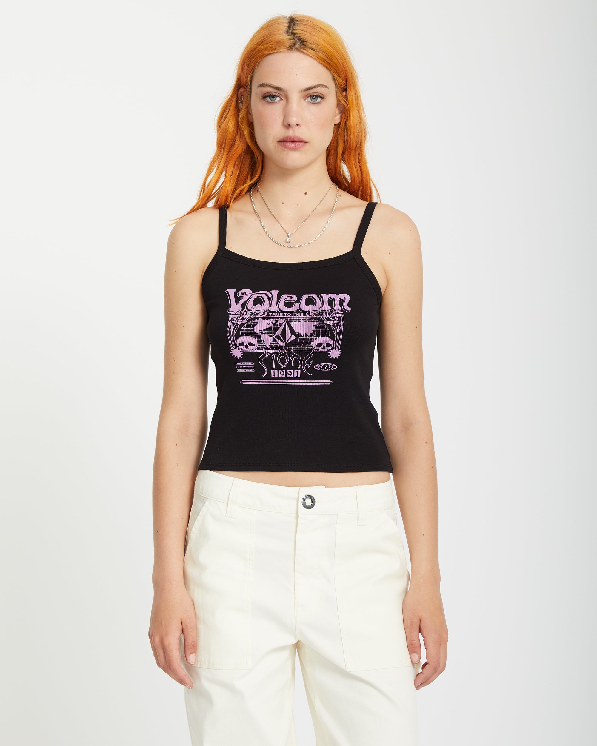 1991 Strappy Tank Top - BLACK - Women - Volcom EU – Volcom Europe