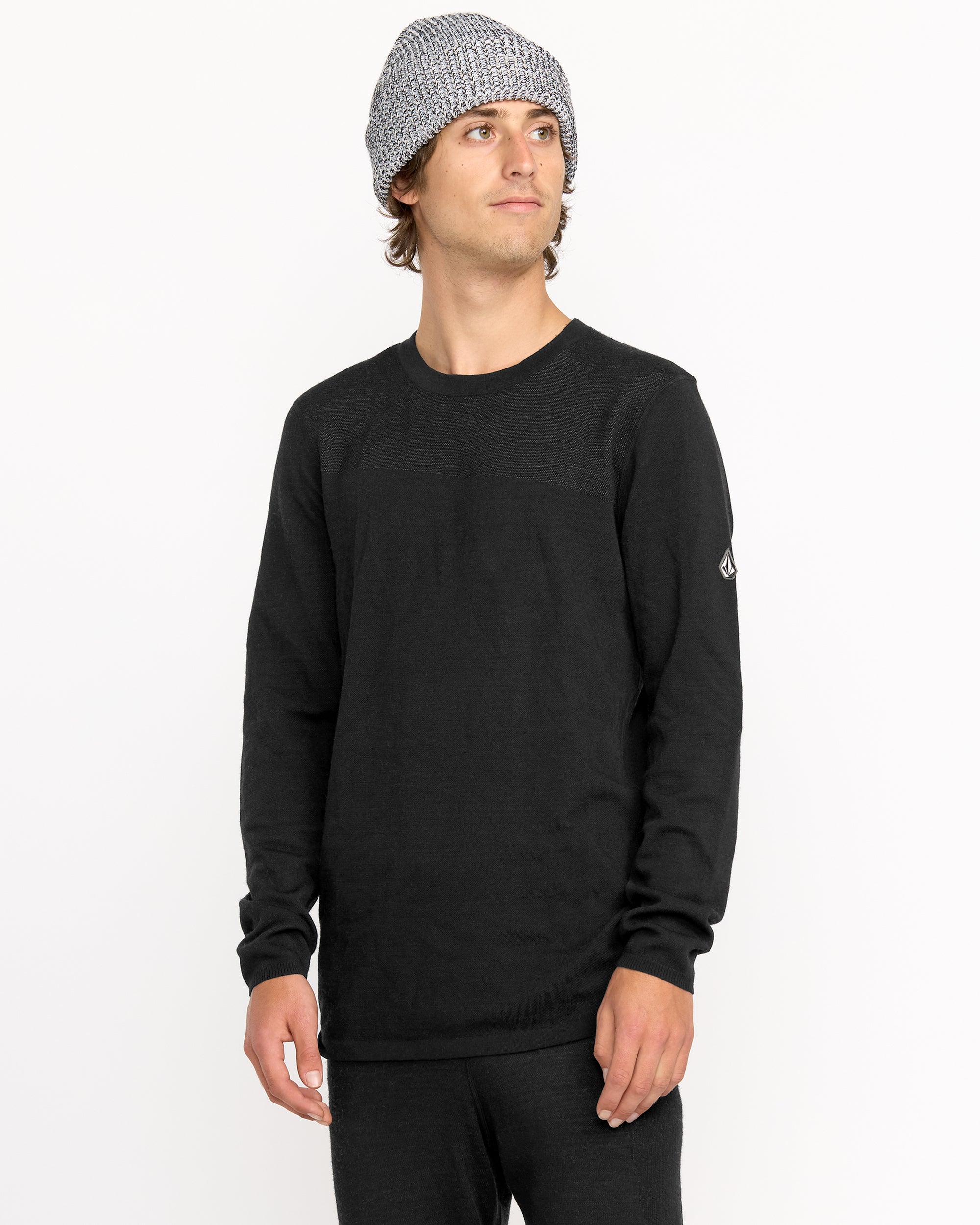 M Engineered Base Layer Top - Black - Men - Volcom EU – Volcom Europe