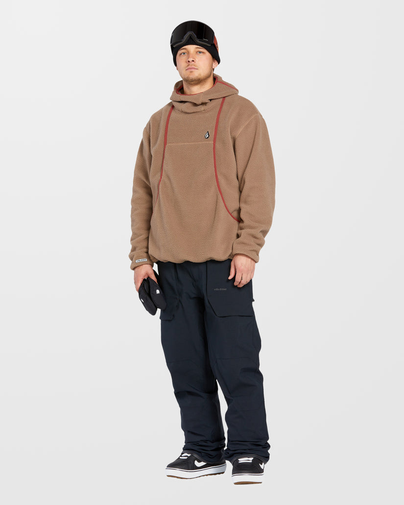 Untethered Balaclava Hoodie - Chestnut Brown - Men - Volcom EU - 2 ...