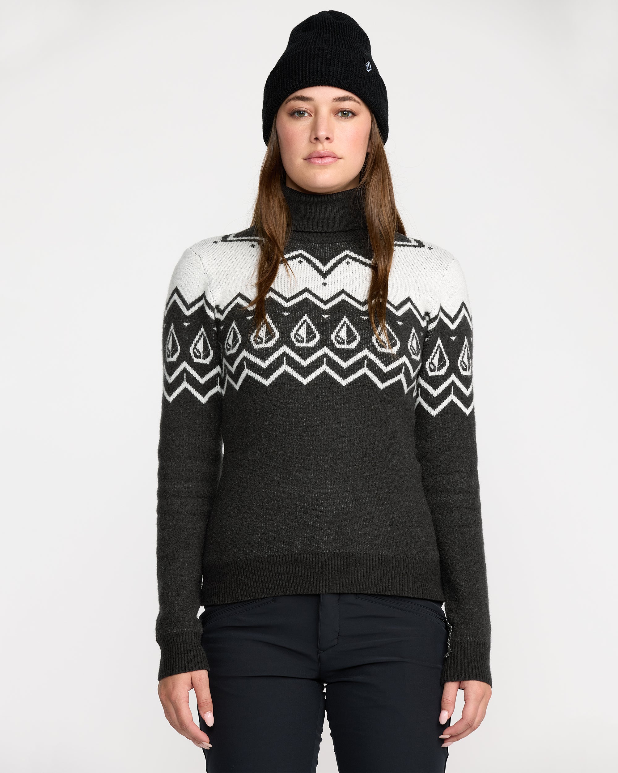 Fireside Sweater Black Women Volcom Eu Volcom Europe