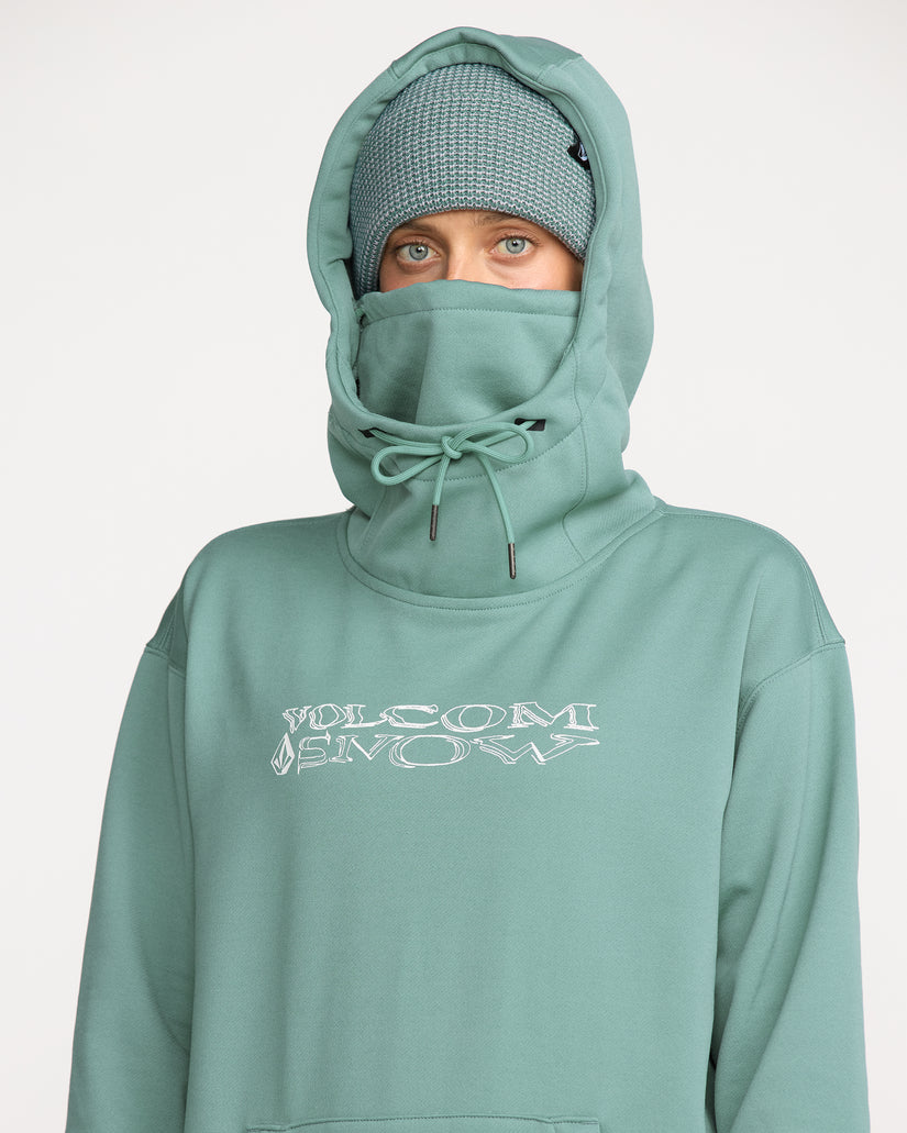 Riding Hydro Hoodie - Arctic Blue - Women - Volcom EU – Volcom Europe