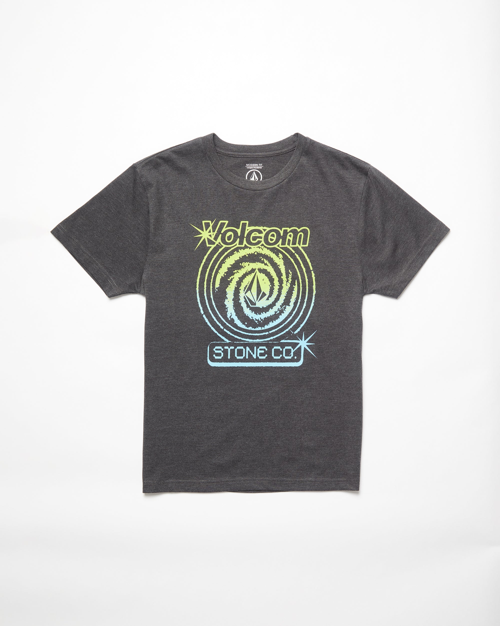 Deep Trance T-shirt - CHARCOAL HEATHER - (KIDS) - Volcom EU – Volcom Europe