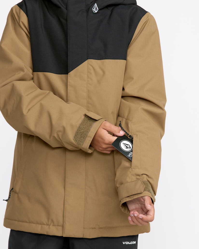 Stone.91 Insulated Jacket - Bronze - Kids - Volcom EU – Volcom Europe
