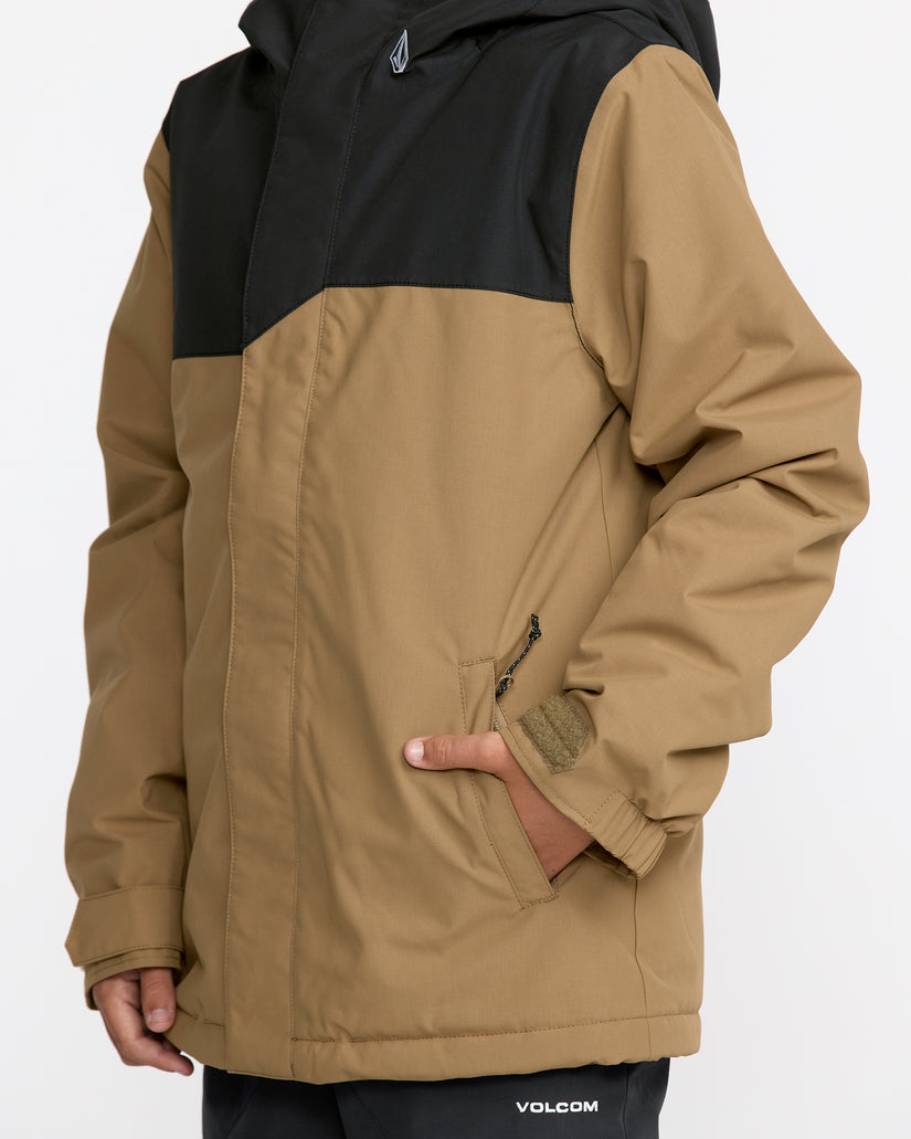 Stone.91 Insulated Jacket - Bronze - Kids - Volcom EU – Volcom Europe