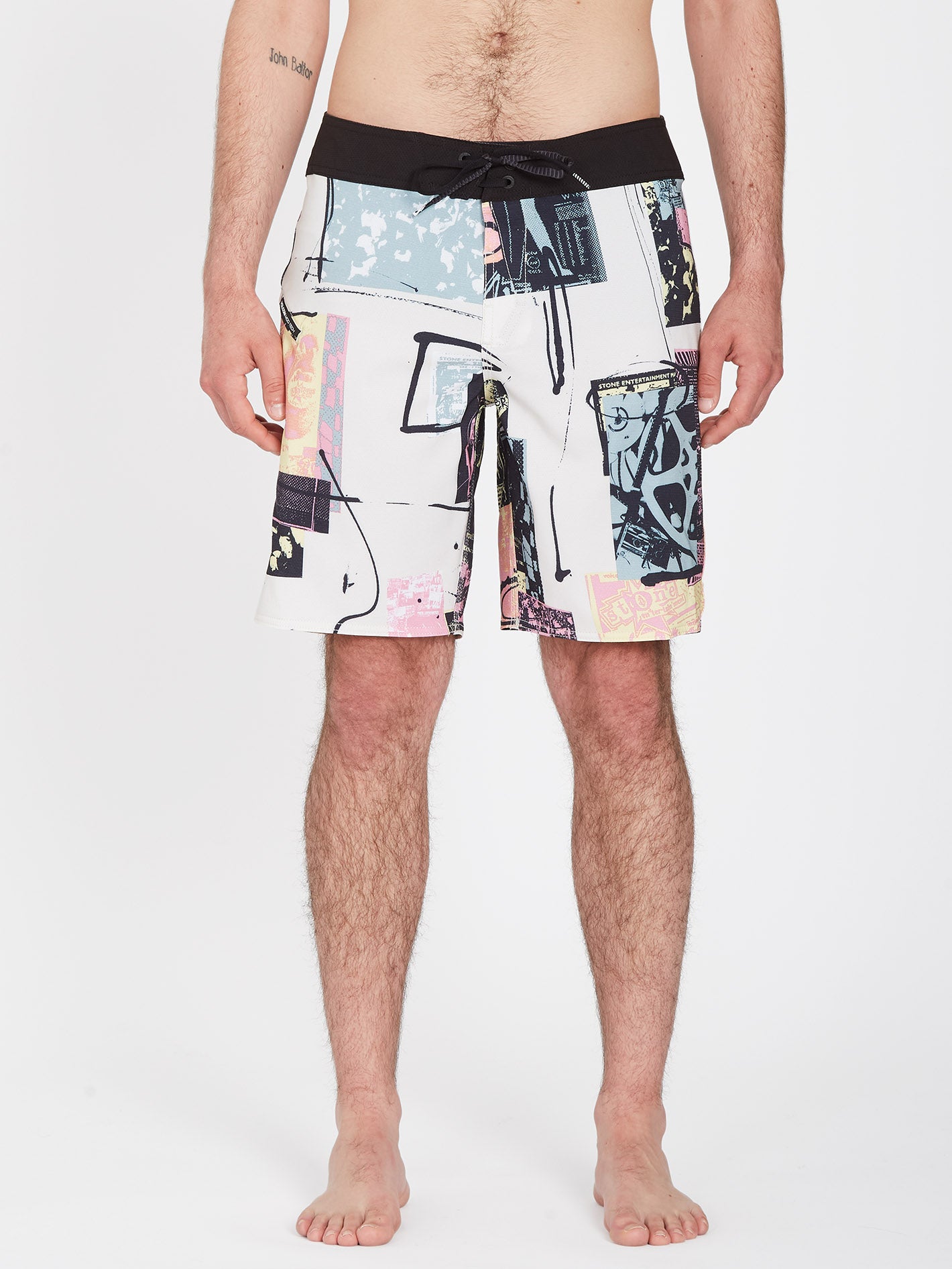 V Ent Flyer Mod 19" Boardshort - WHITECAP GREY - Men - Volcom EU ...