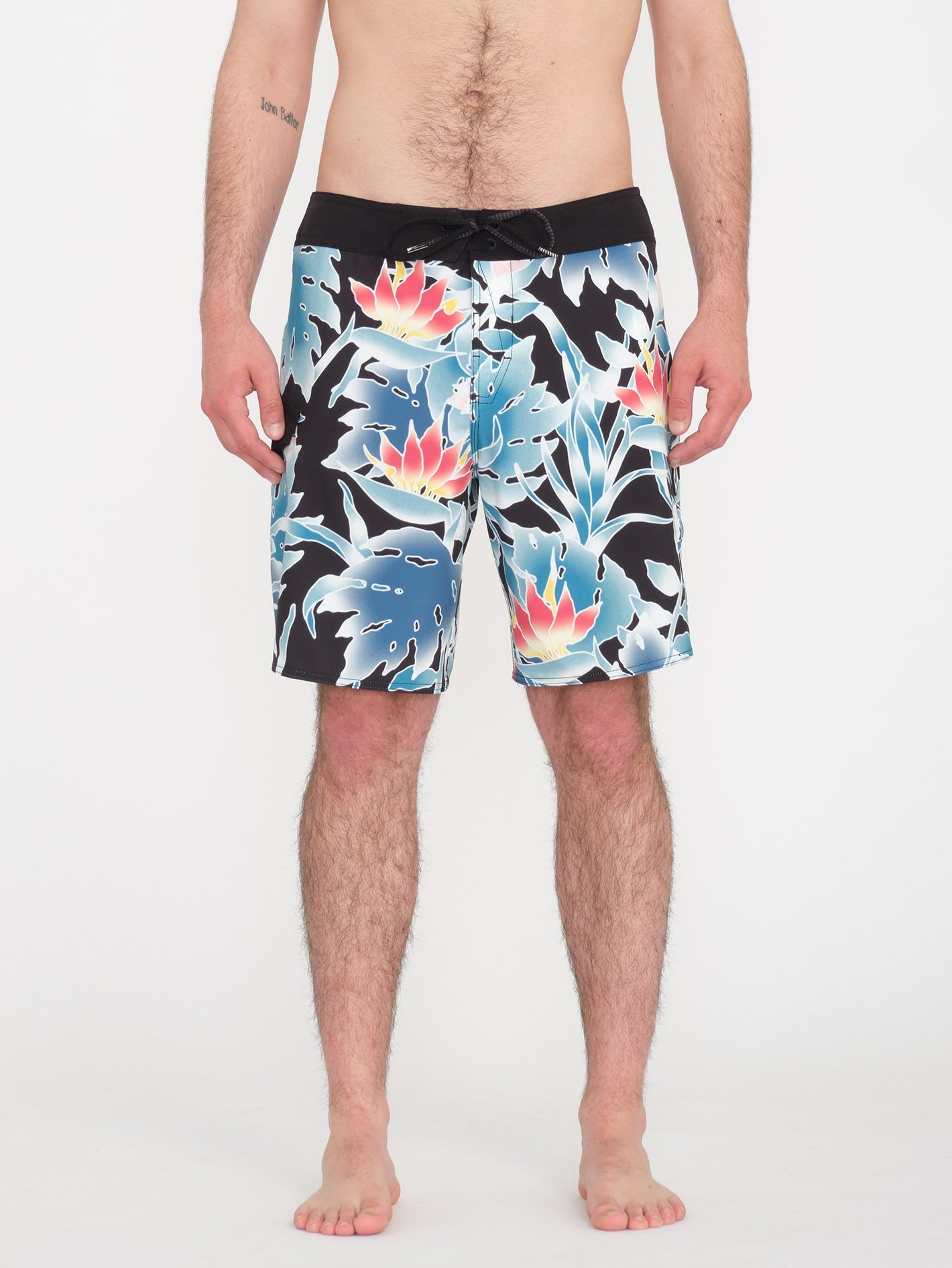 Leaf It Mod 19" Boardshort - BLACK - Men - Volcom EU – Volcom Europe