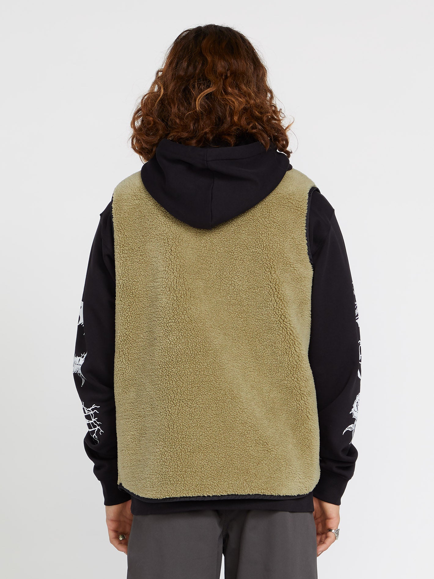 Archstone Sherpa Vest - THYME GREEN - Men - Volcom UK – Volcom Europe