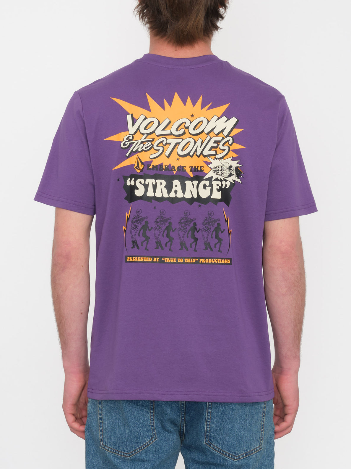 Strange Relics T-shirt - DEEP PURPLE - Men - Volcom EU – Volcom Europe