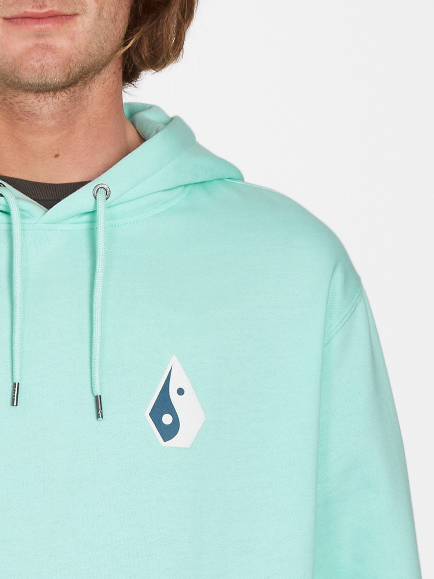 Puffstone Hoodie - BOTTLE GREEN - Men - Volcom EU – Volcom Europe