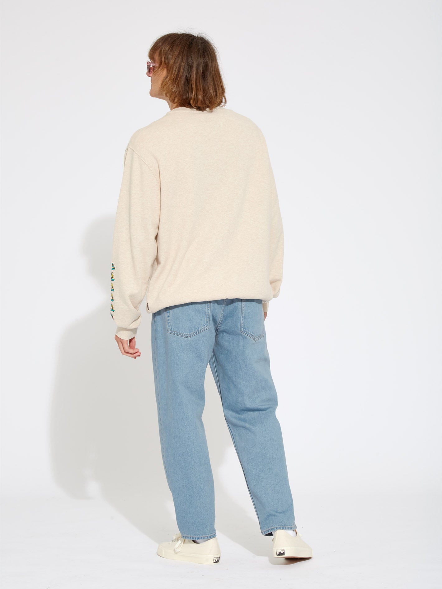 Ed Merlin Murray Sweatshirt - WHITECAP GREY - Men - Volcom EU – Volcom ...