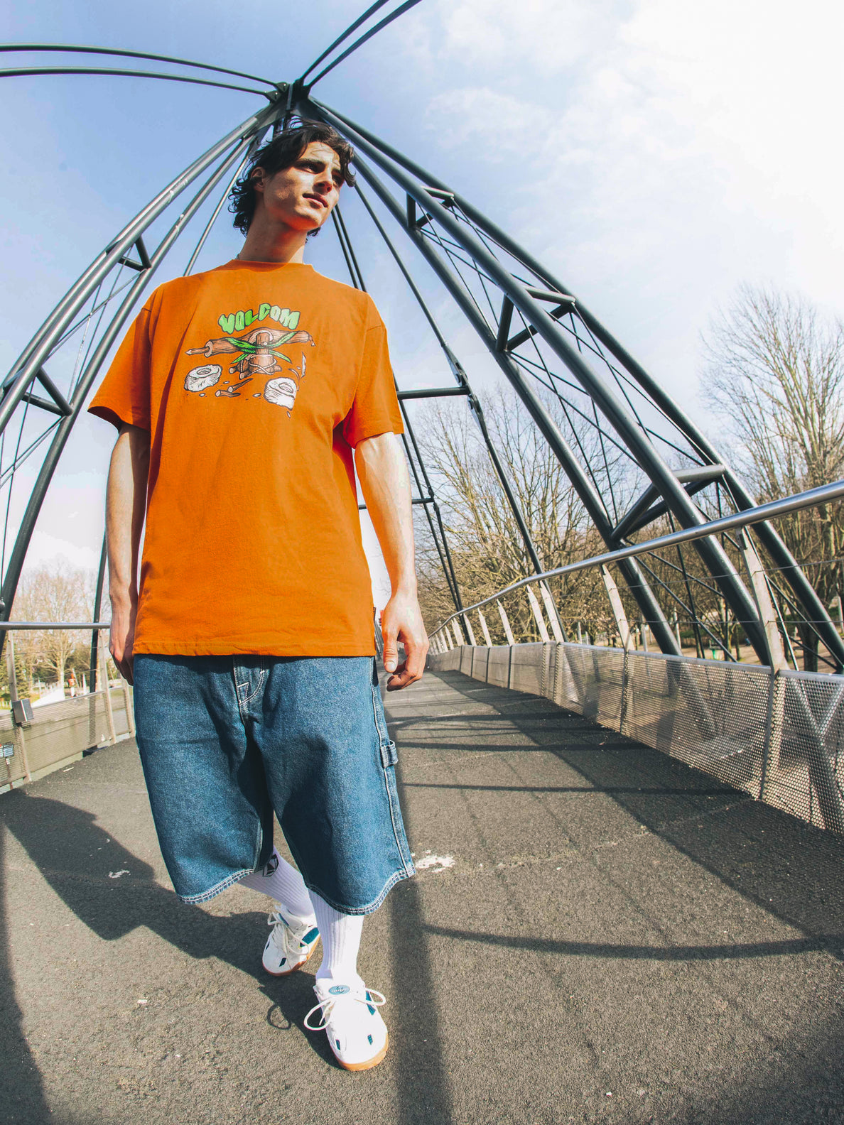 Todd Bratrud 1 T-shirt - SAFFRON - Men - Volcom EU – Volcom Europe