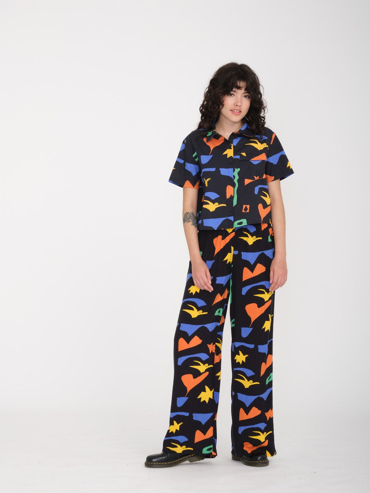 Arthur Longo Shirt - BLACK - Women - Volcom EU – Volcom Europe