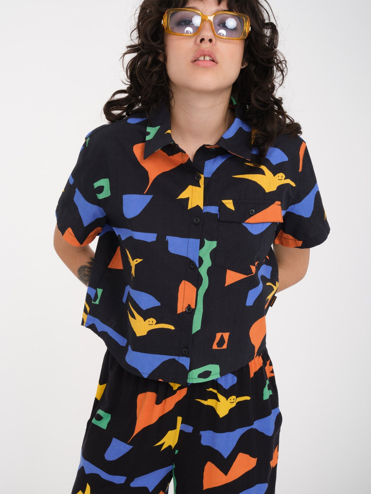 Arthur Longo Shirt - BLACK - Women - Volcom EU – Volcom Europe
