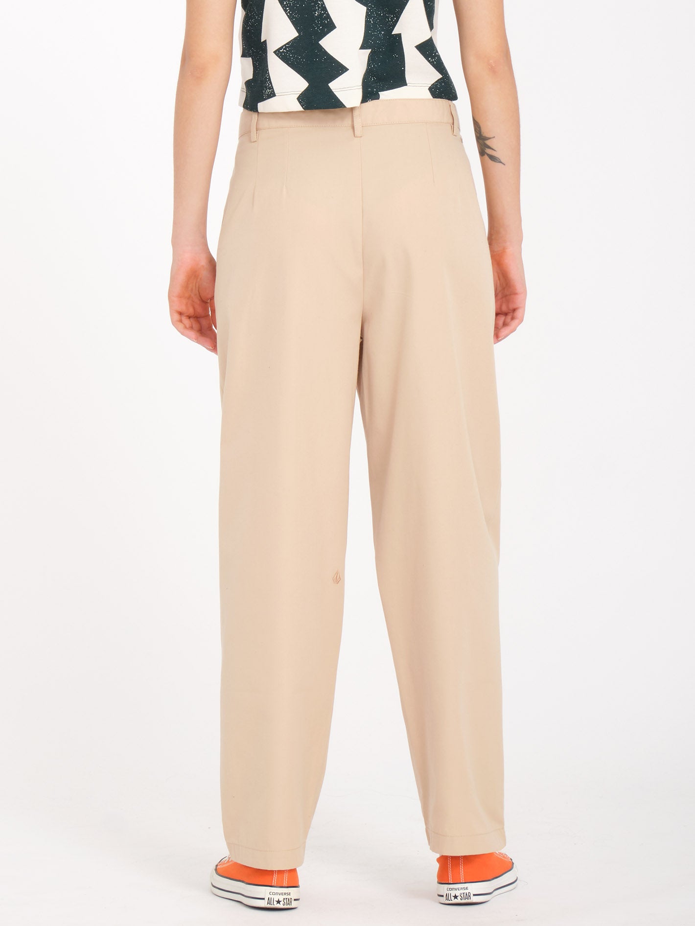 Histone Trousers - KHAKI - Women - Volcom EUROPE – Volcom Europe