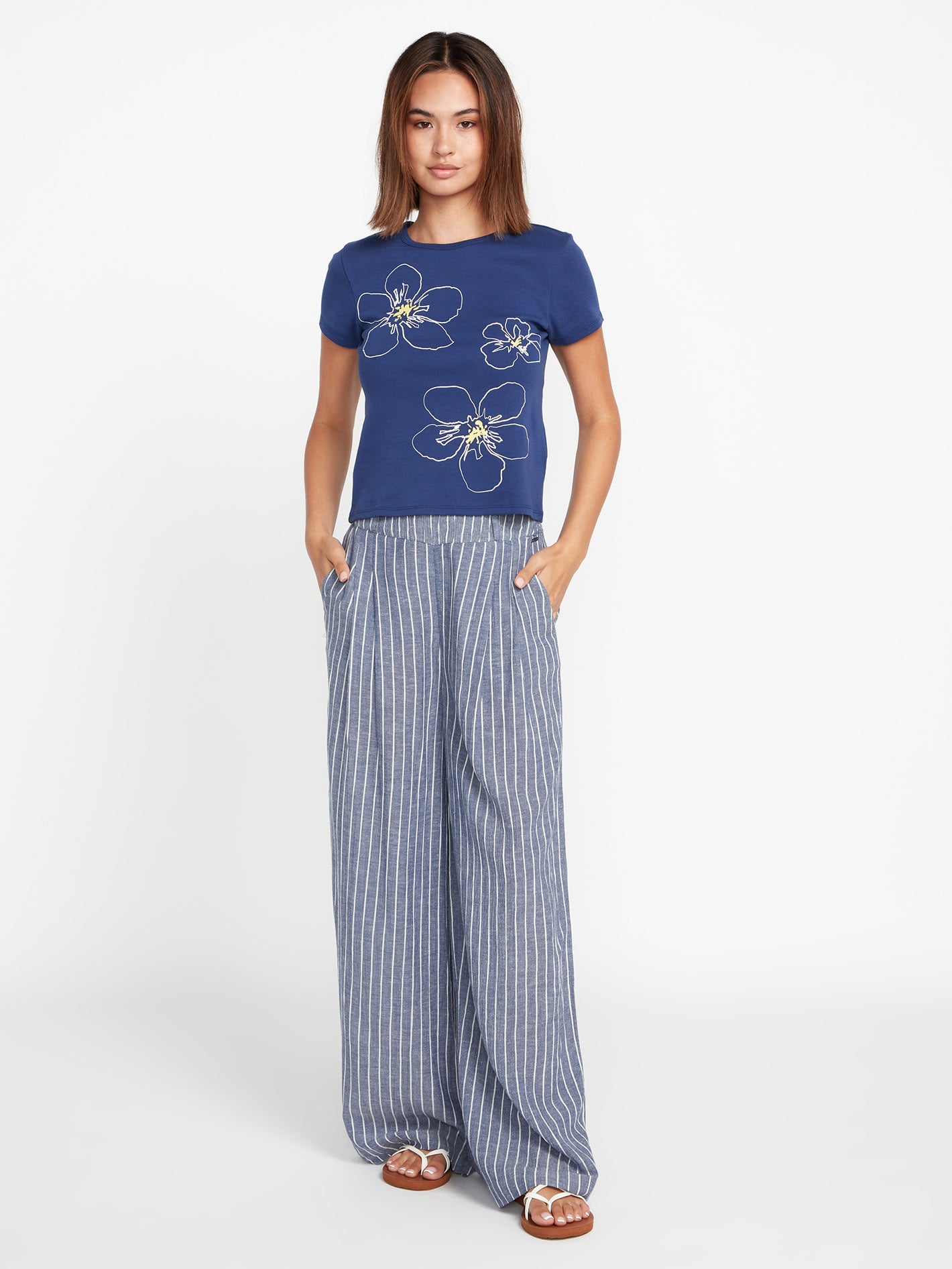 Coco Ho Trousers - NAVY - Women - Volcom EU – Volcom Europe