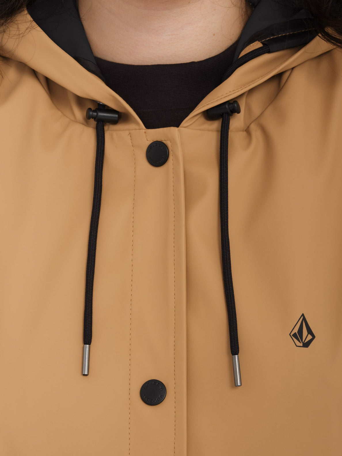 Rainstone Raincoat - MOCHA - Women - Volcom EU – Volcom Europe