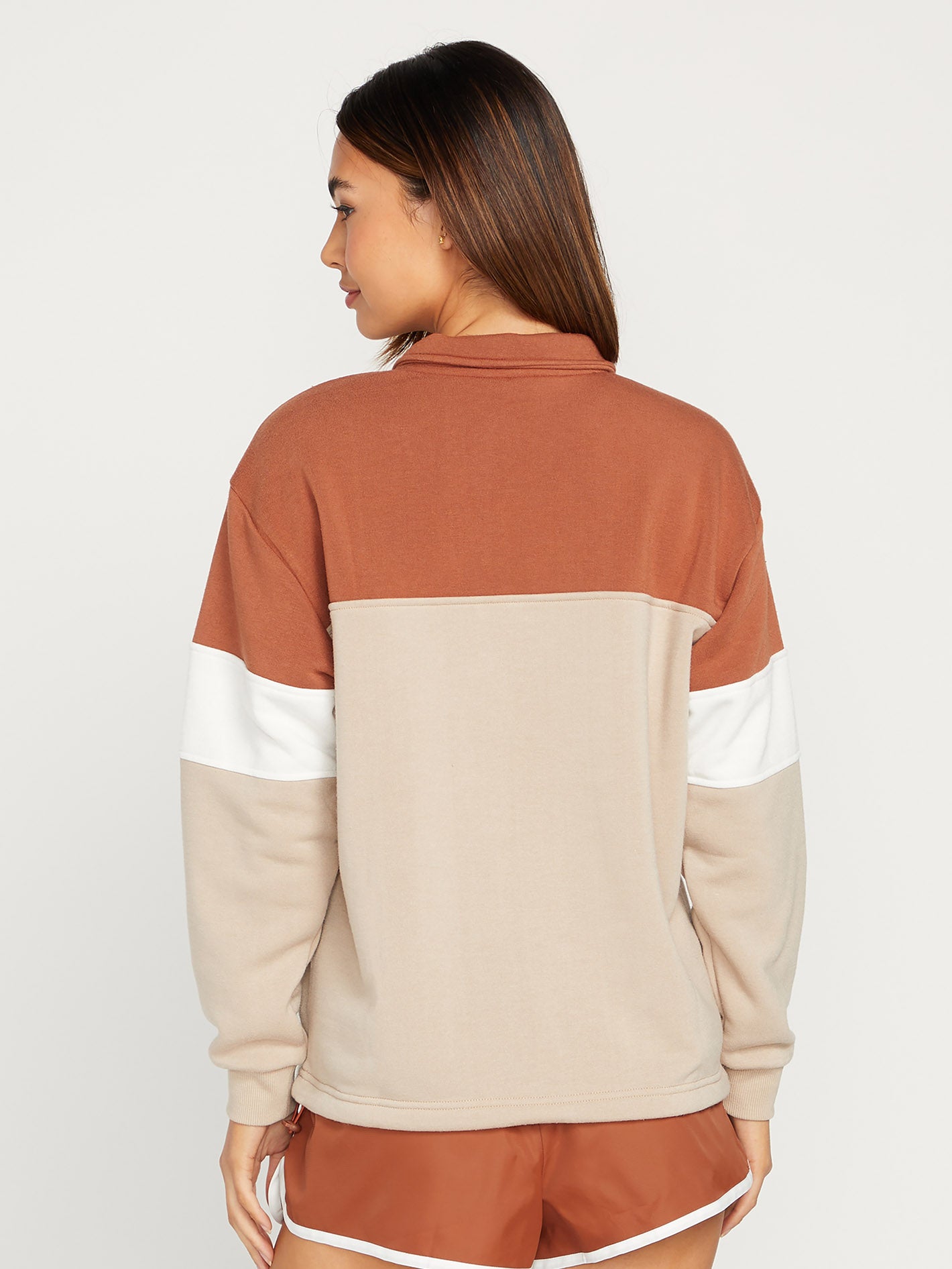 Coco Ho Sweatshirt - DARK CLAY - Women - Volcom EU – Volcom Europe