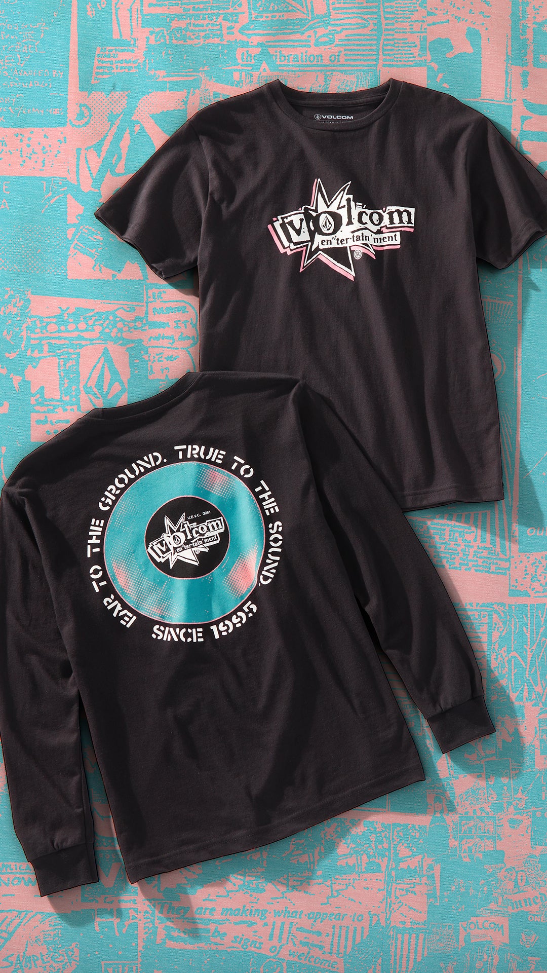 Volcom Ent T-shirt - BLACK - Kids - Volcom EU – Volcom Europe