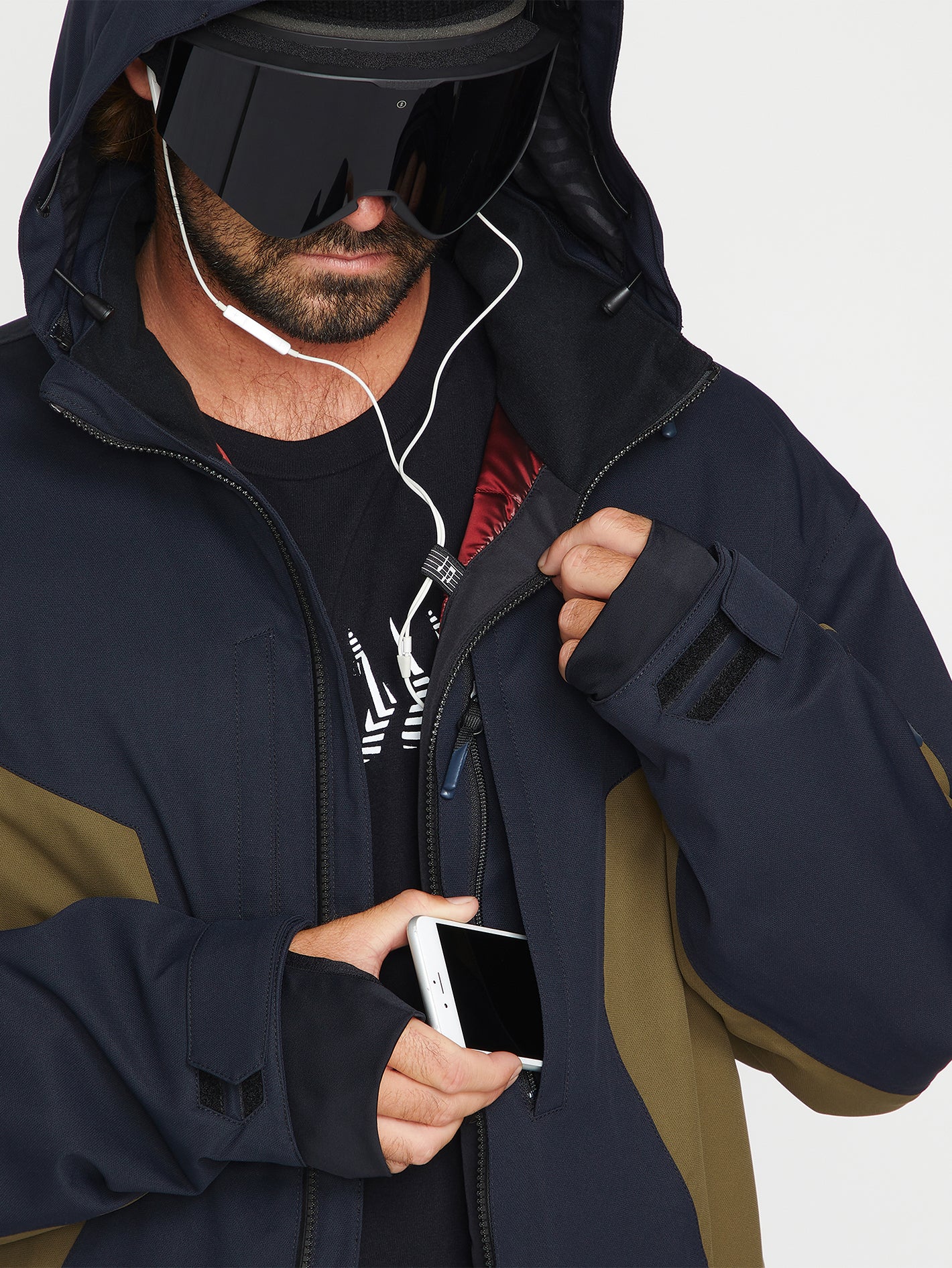 Quad Angle 2L Tds Jacket - Dark Teak – Volcom Europe