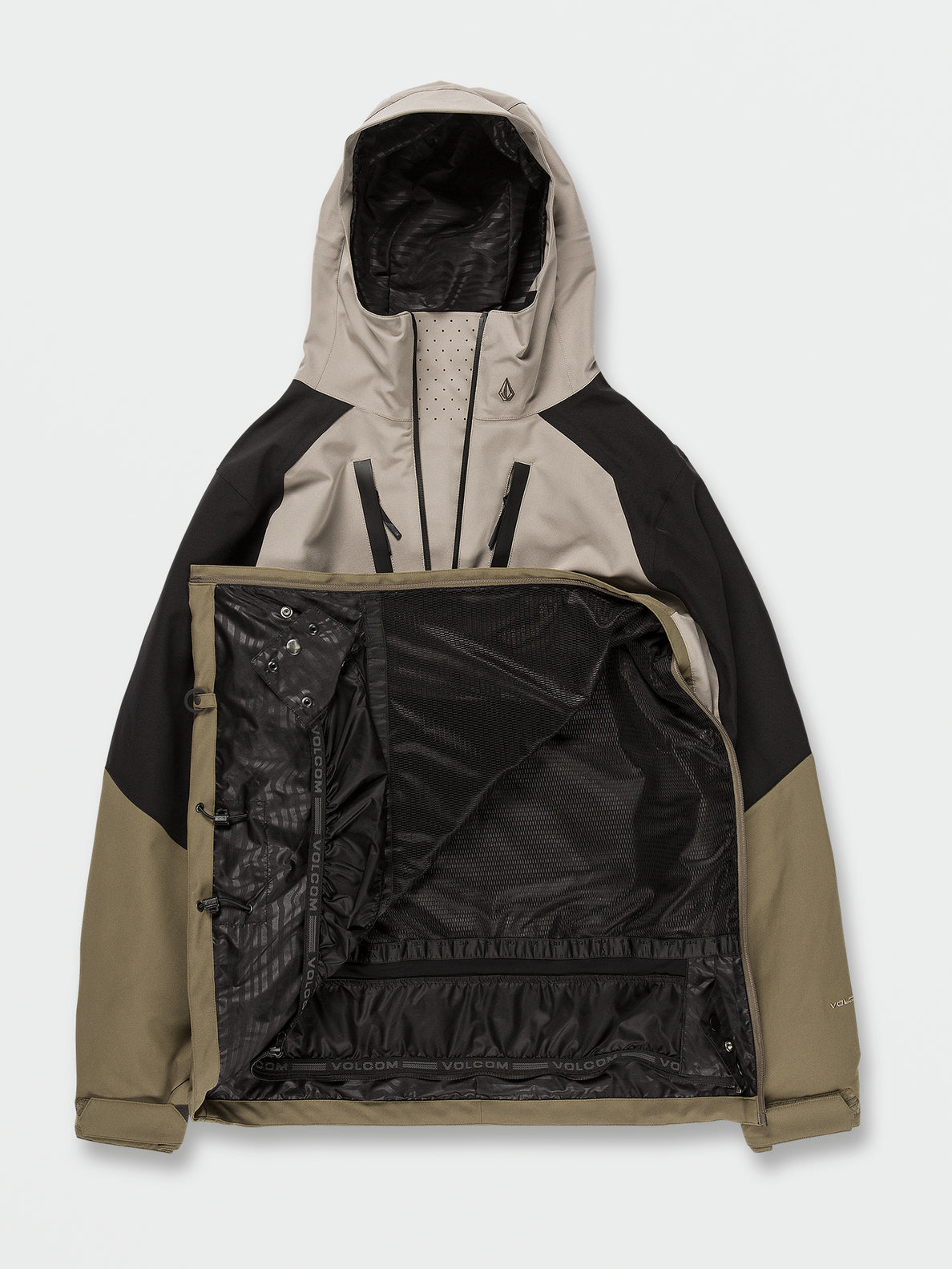 Brighton Pullover Jacket - Dark Khaki – Volcom Europe
