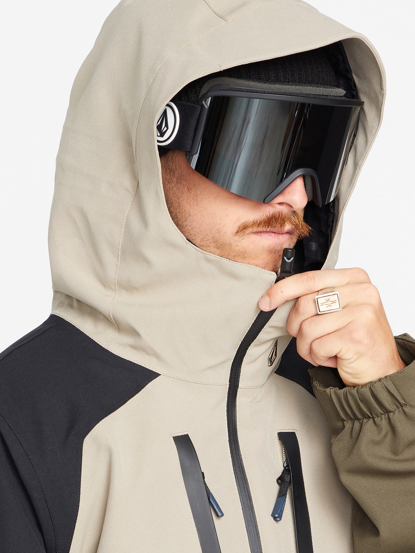 Brighton Pullover Jacket - Dark Khaki – Volcom Europe