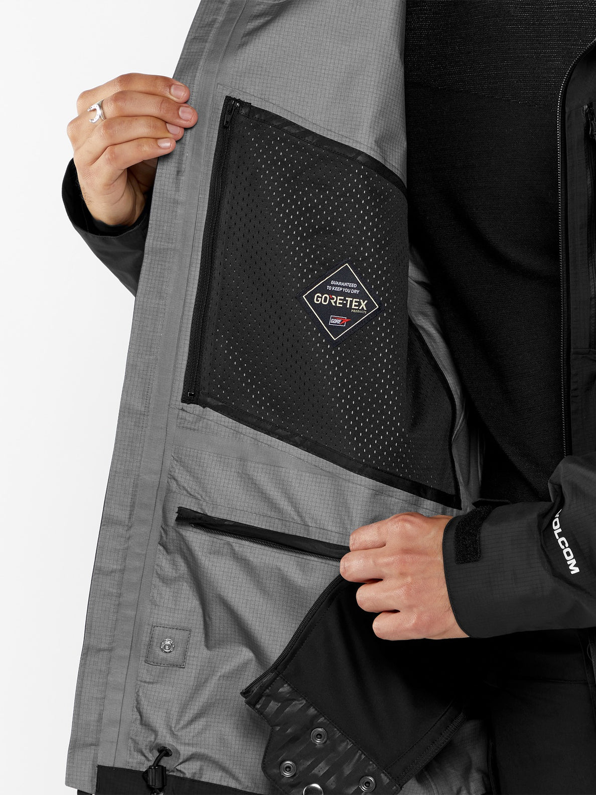 Arthur Gore-Tex Proshell Jacket - BLACK - Unisex - Volcom EU – Volcom ...