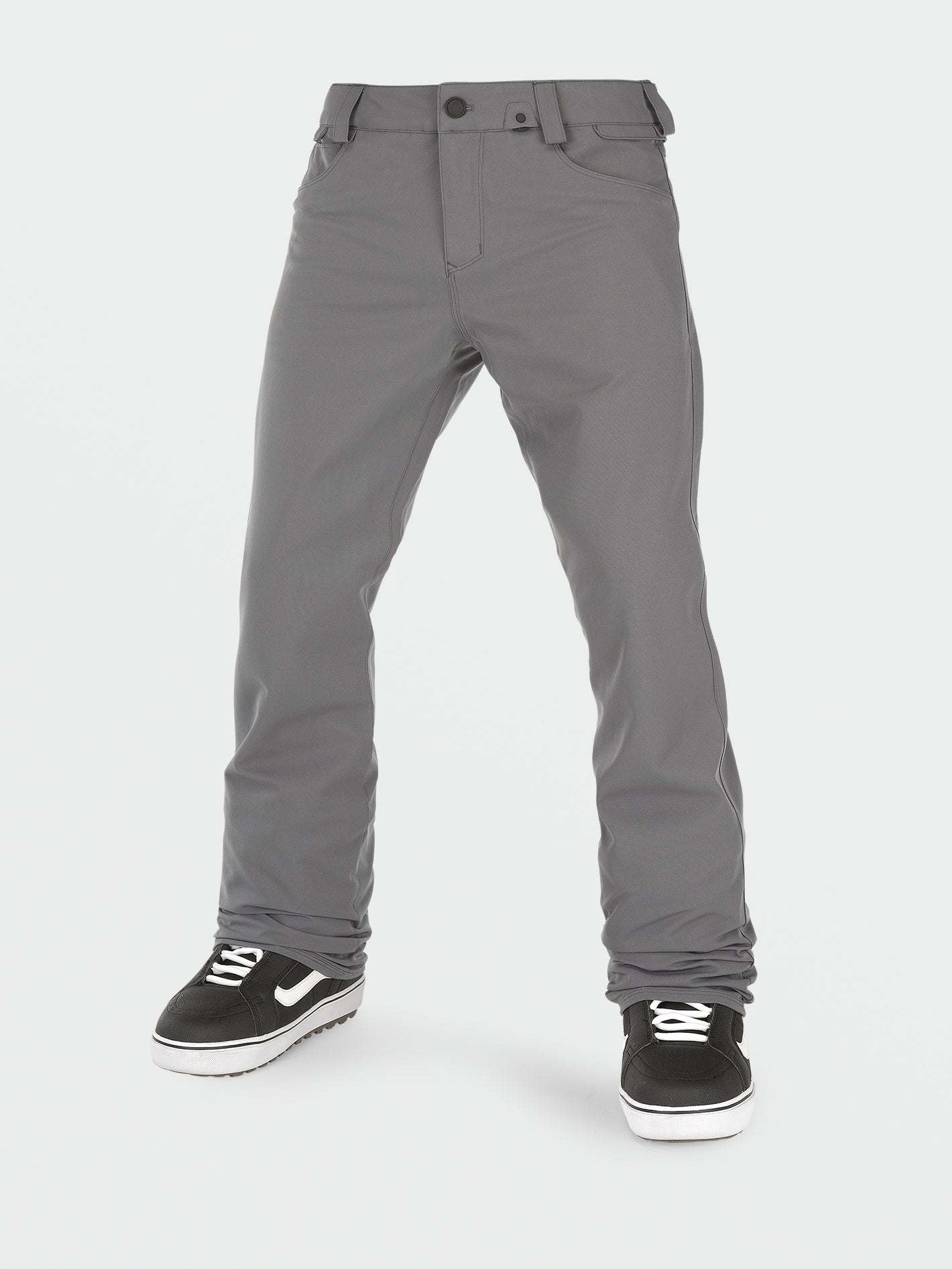 5-Pocket Tight Trousers - Dark Grey | Volcom Europe