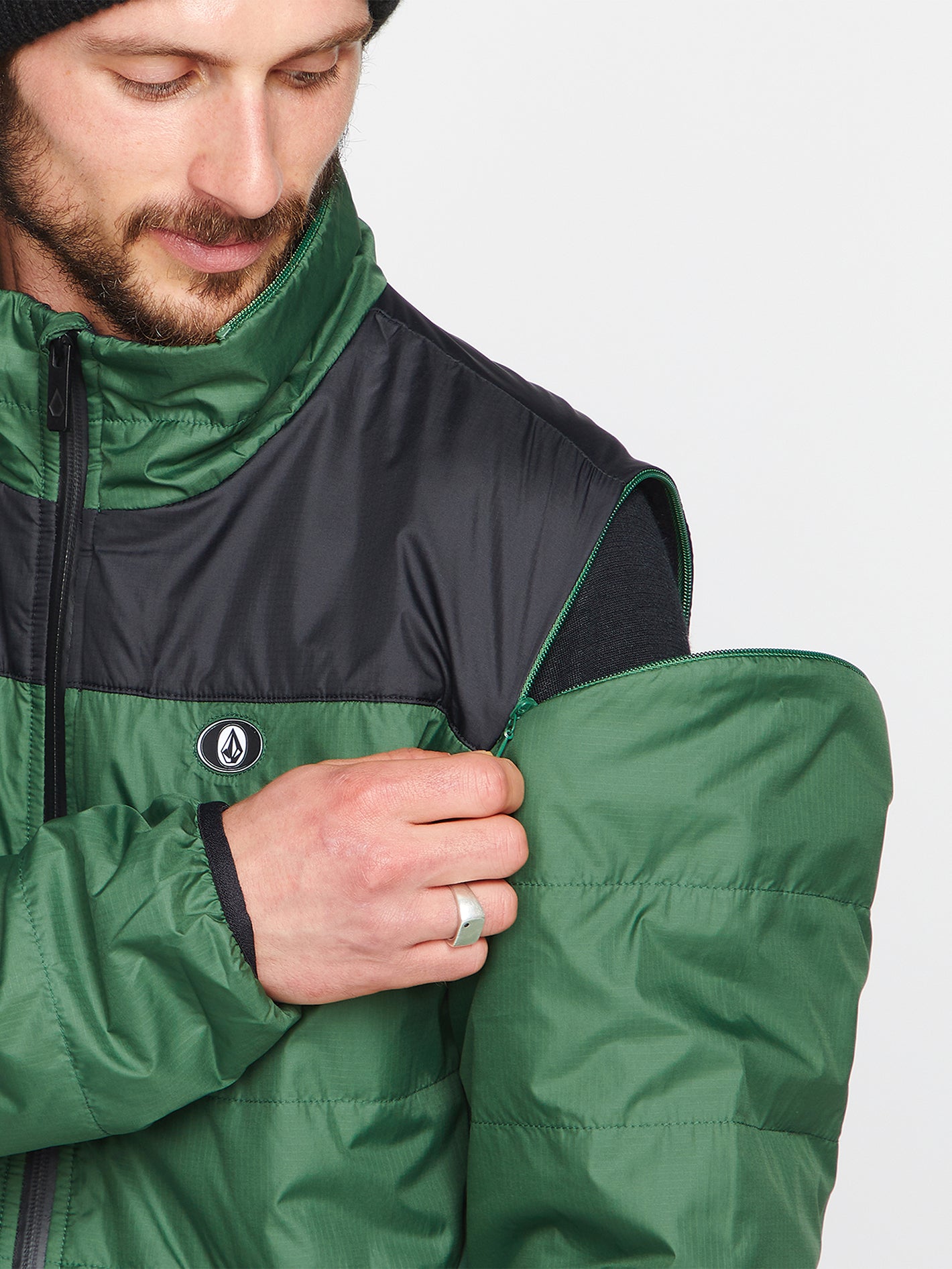 Utility Puff Jacket - Military – Volcom Europe
