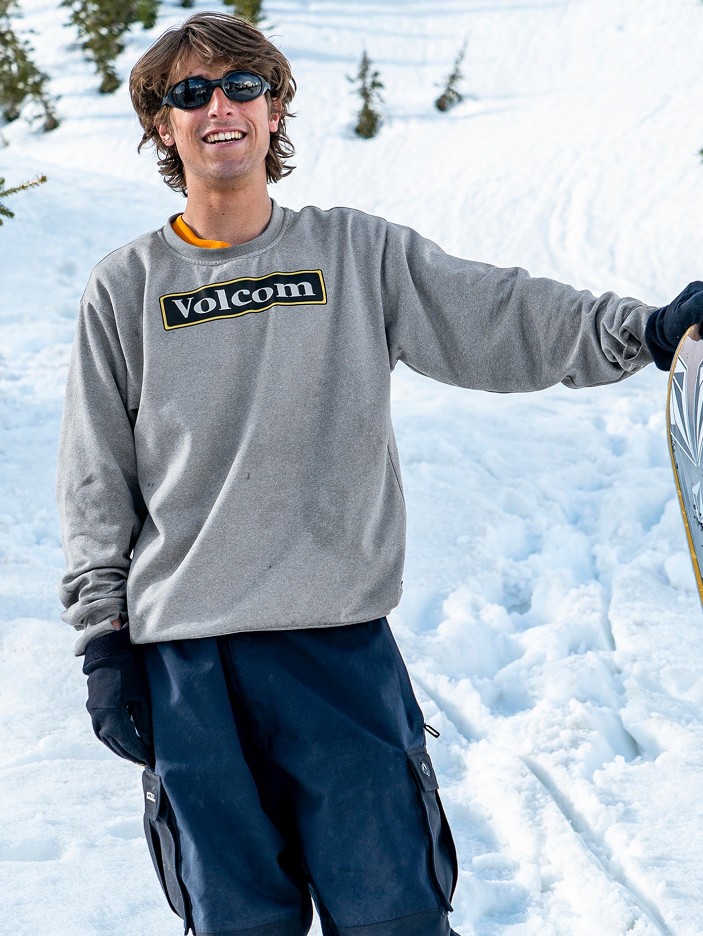 Core Hydro Crew Sweatshirt - HEATHER GREY - Men - Volcom EU – Volcom Europe